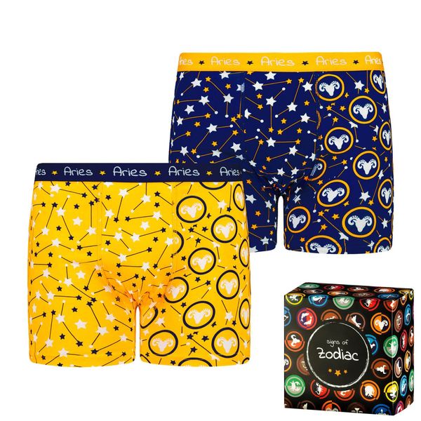 Men's boxers Frogies Zodiac Ovan 2P Gift box